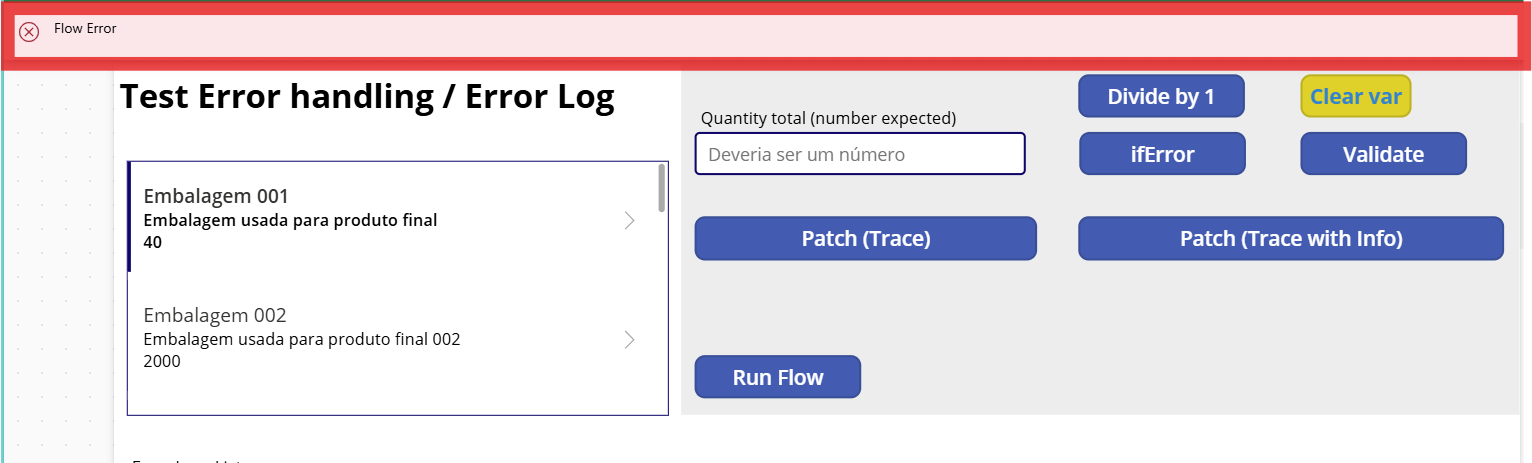 Usage of App.OnError in Power Apps – Dead programs tell no lies - jeanDosher.blog
